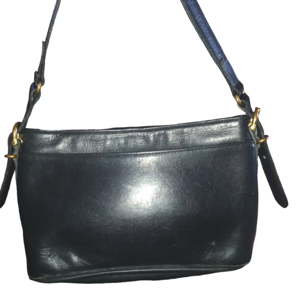 Vintage Coach 9802 Equestrian Rustic Crossbody Bag - Gem